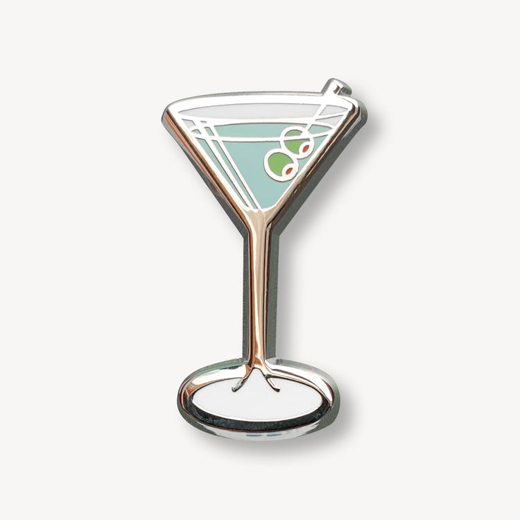 Dragon X Martini Enamel Pin Cocktail Critters